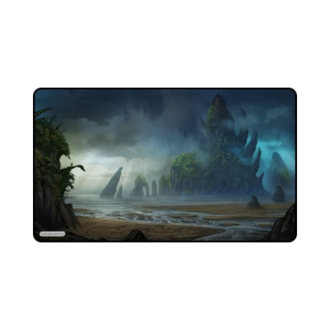 GamerMats - Magic Island Premium Stitched Edge Playmat | Hoover House