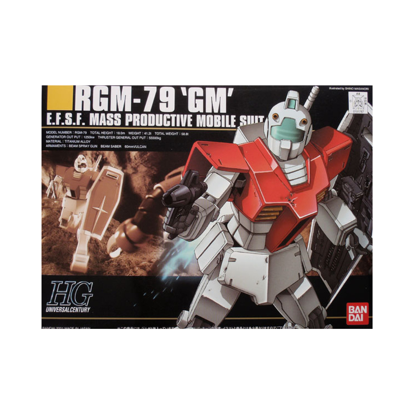 Bandai HGUC #20 1/144 RGM-79 GM "Mobile Suit Gundam" | Hoover House