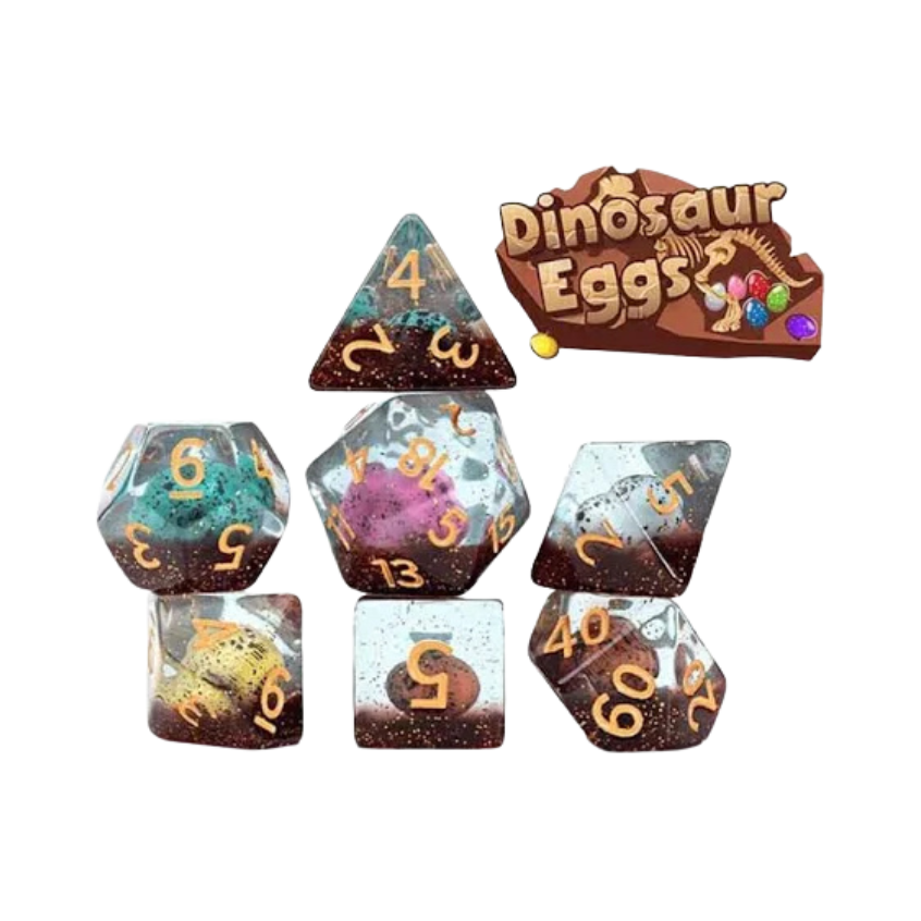 Inclusion Dice - Dinosaur Eggs | Hoover House